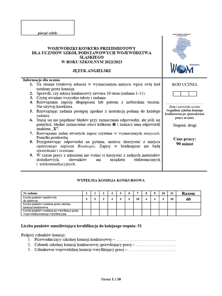 WKP ANG II STOPIEN V 4 BEZ | PDF
