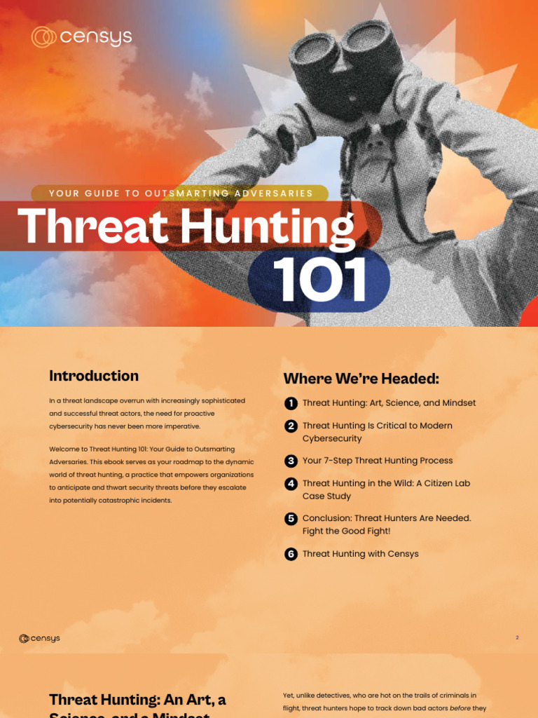 Threat Hunting 101 | PDF | Threat (Computer) | Security