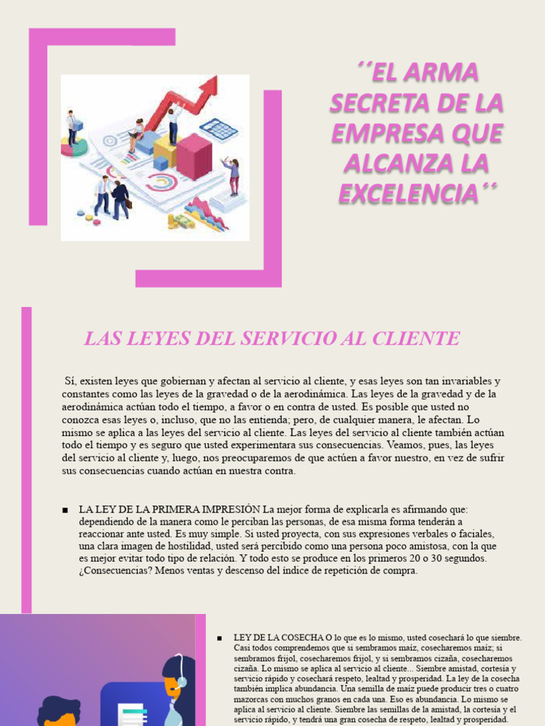el arma secreta de la empresa | PDF | Business | Cliente