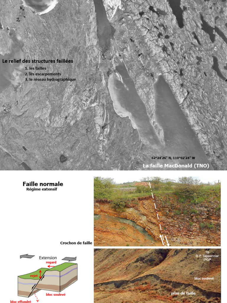 Faille MacDonald et relief faillé | PDF | Faille (Géologie) | Géologie