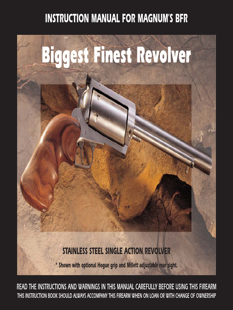Biggest Finest Revolver - Magnum Research, Inc. | PDF | Revolver ...