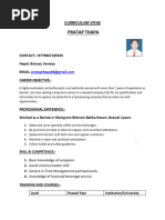 Simple Bio Data Format | PDF | Career & Growth | Wellness