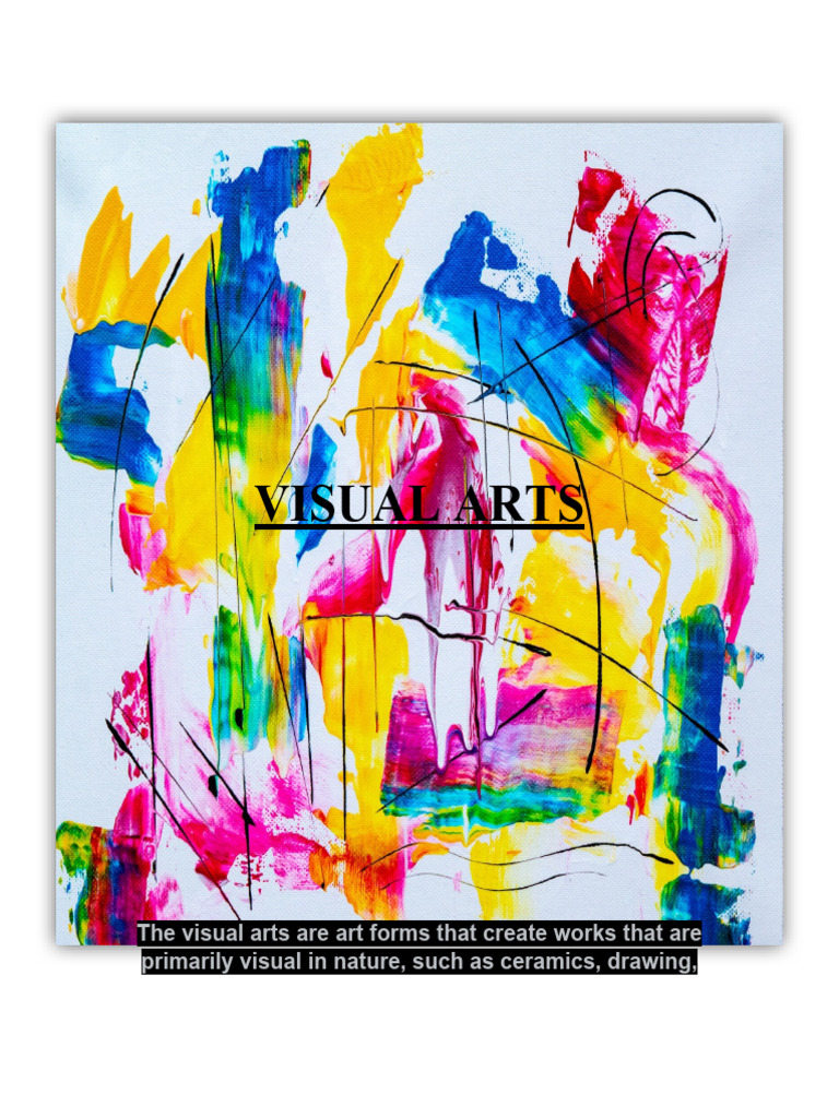 Visual Arts | PDF | The Arts | Liberal Arts Education