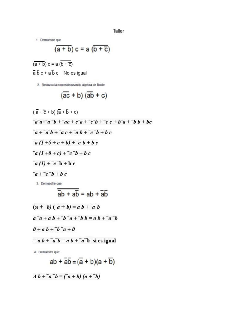 Actividad Booleana | PDF