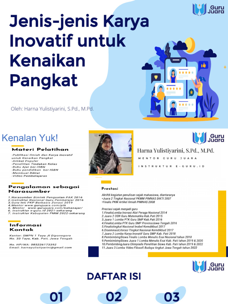 Materi 1. Jenis-Jenis Karya Inovatif | PDF