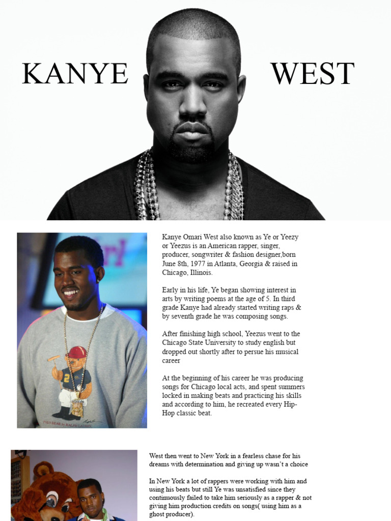 Presentation Luis Copy 1 | PDF | Kanye West | Hip Hop Music
