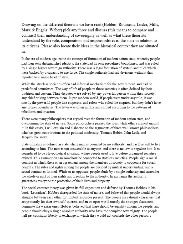 sdasdas | PDF | Social Contract | State (Polity)