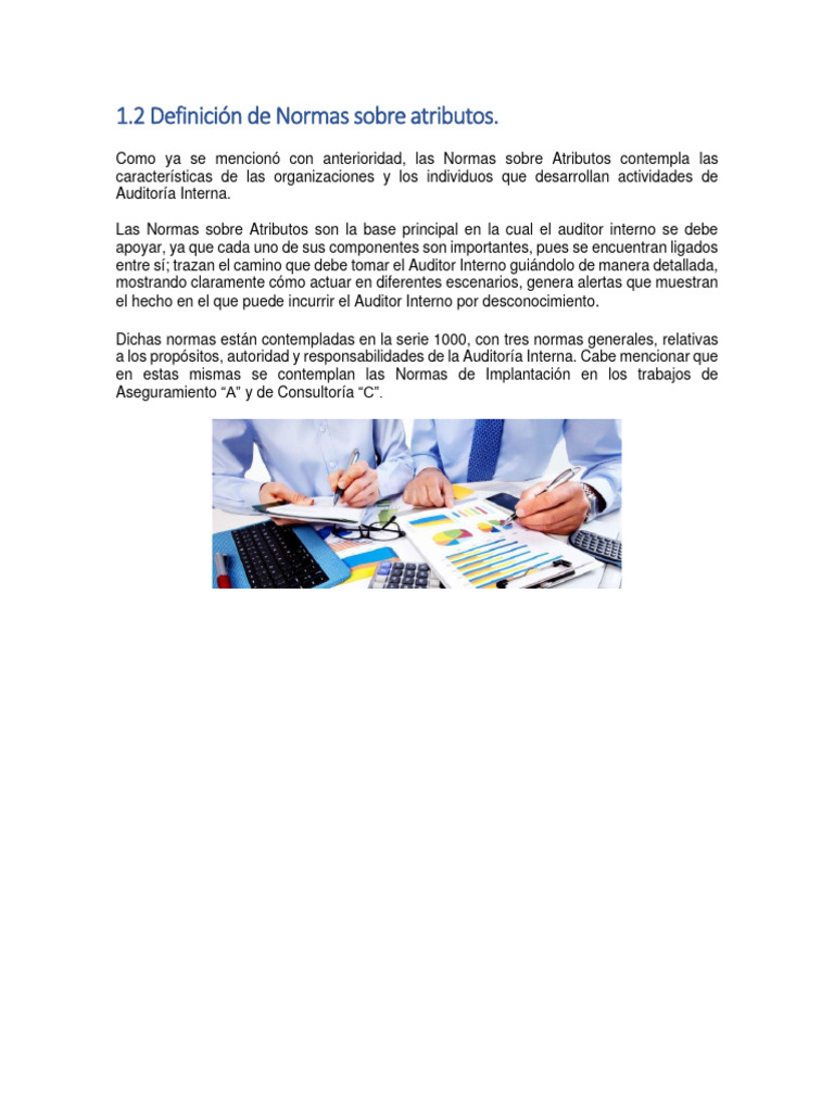 Definición de Normas sobre Atributos | PDF