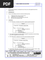Cable Sizing Worksheet | PDF | Electrical Conductor | Fuse (Electrical)