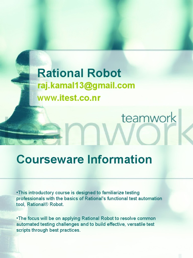 Rational Robot 1203209116826127 2 | PDF | Parameter (Computer ...