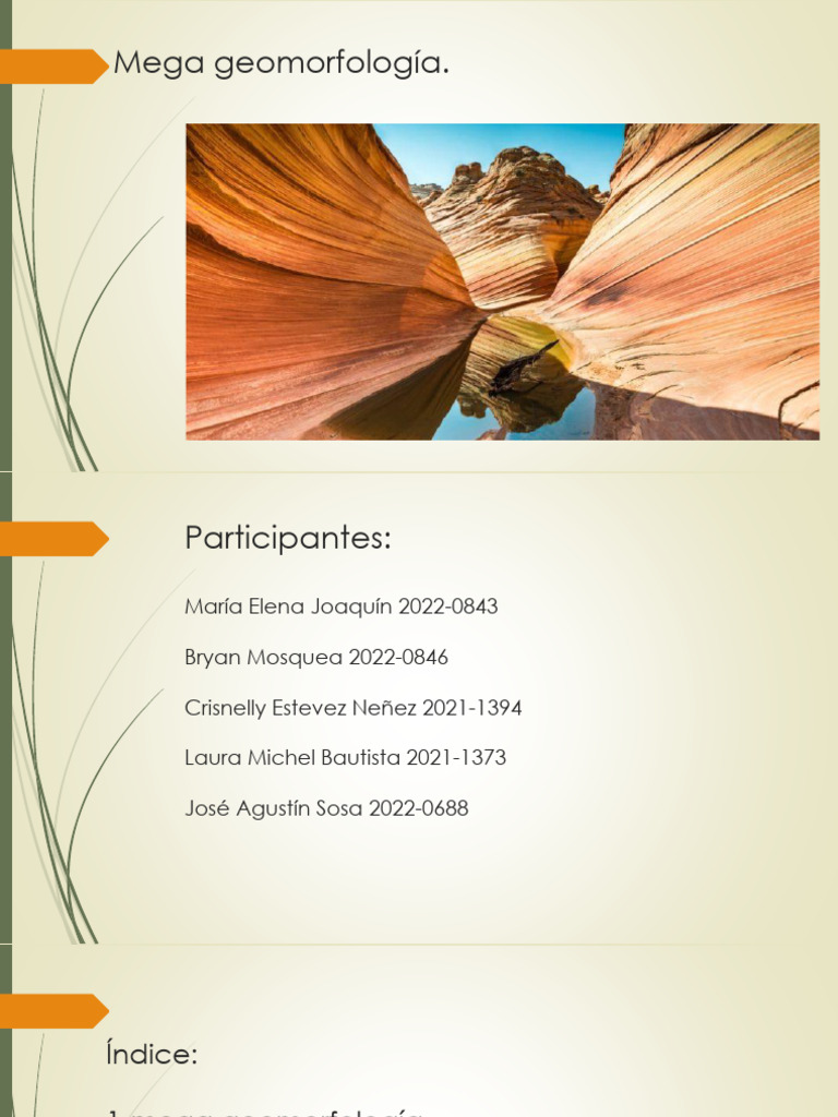 Mega Geomorfología Exposicion. | PDF | Placas tectónicas | Geomorfología