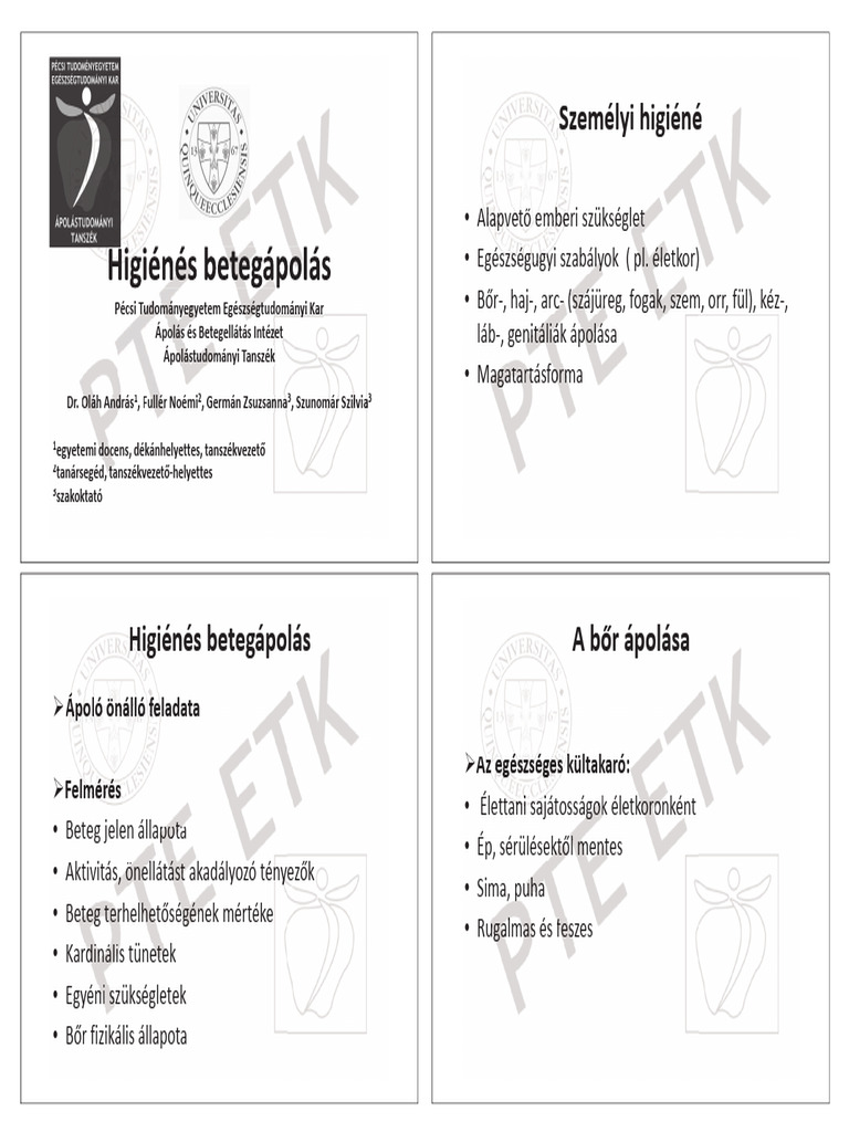 Higienes Betegapolas2j2 | PDF