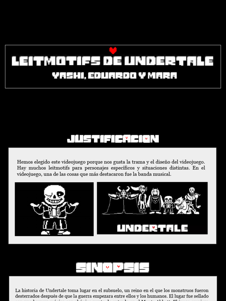 Leitmotifs de Undertale | PDF | Arte