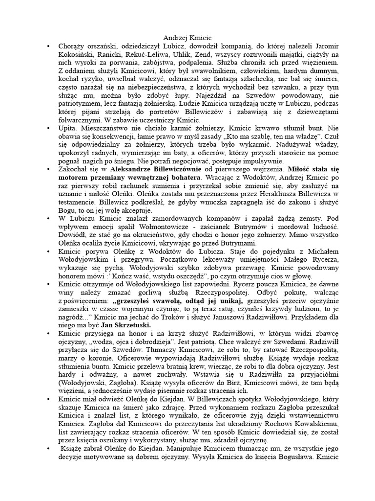Andrzej-Kmicic | PDF