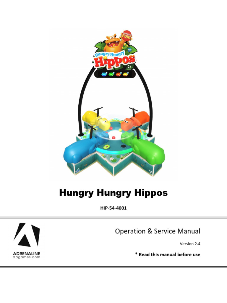 Hungry Hungry Hippos Manual V2.4 | PDF | Usb | Screw