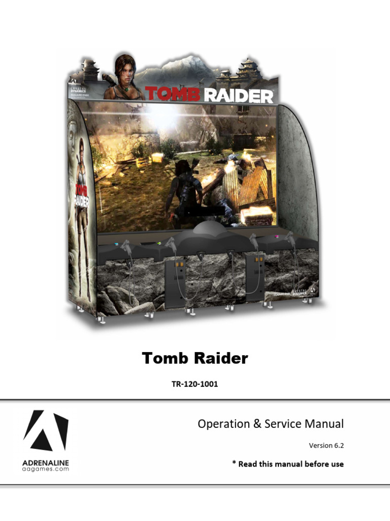 TombRaider 120inch Manual V6 2 | PDF | Screw | Computing