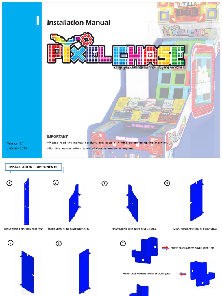 Pixel Chase Instalacion | PDF | Screw | Electrical Connector