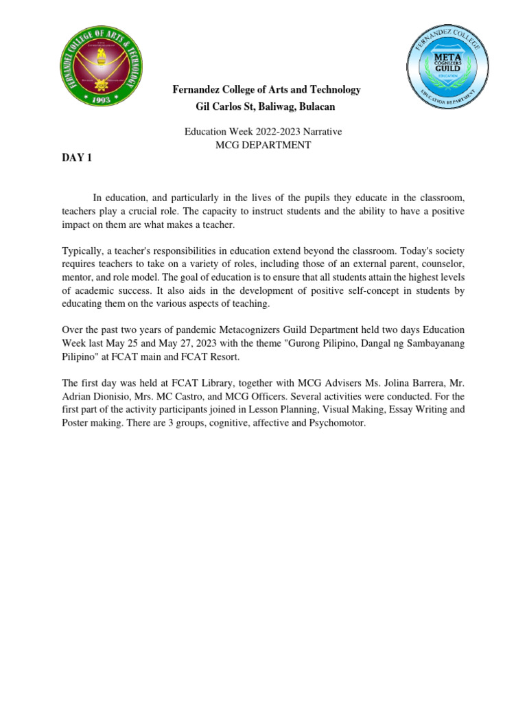 Education Week Highlights | PDF | Cognitive Science | Learning