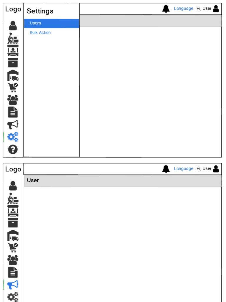 Settings Wireframes | PDF | Microsoft Excel | Application Software
