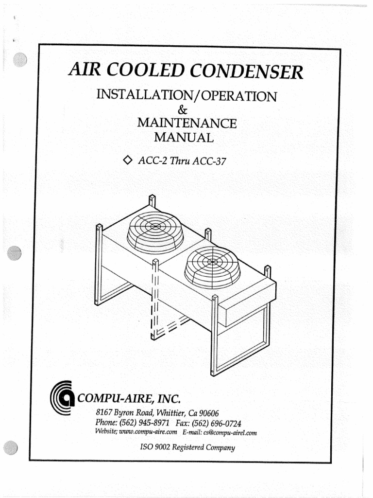 Acc O&m Manual | PDF