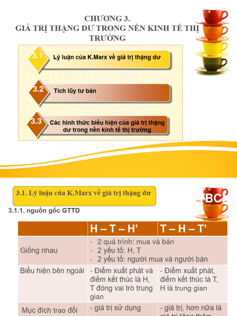 BG KTCT Chương 3 M I | PDF
