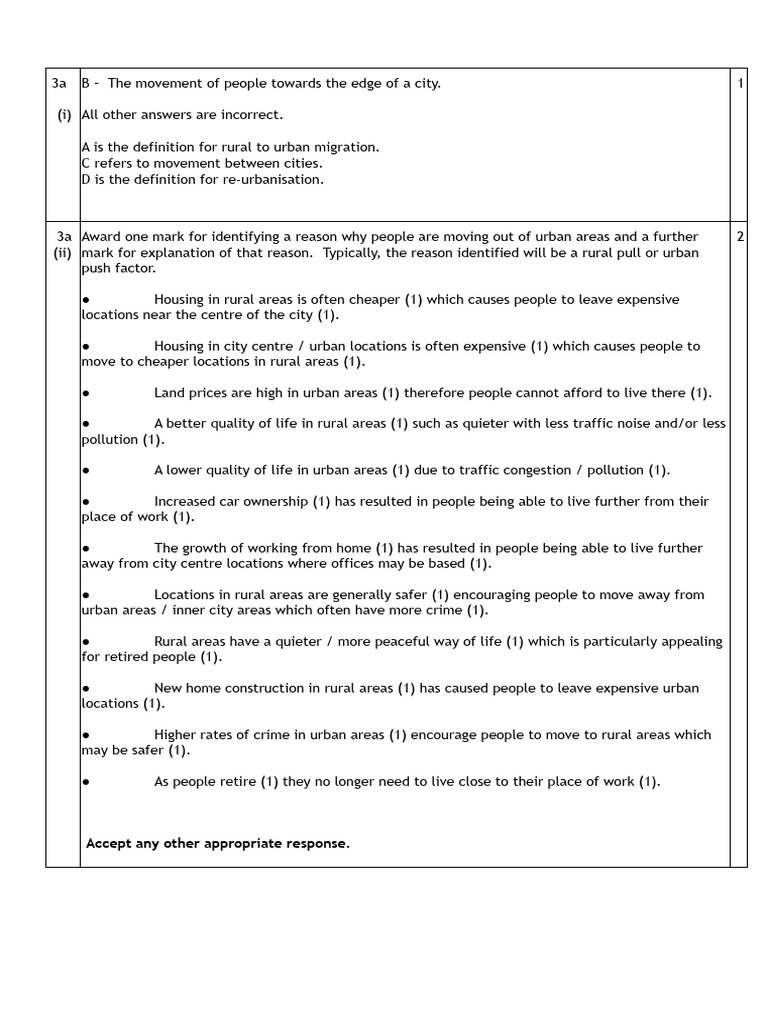 2023 Topic 3 | PDF | Urbanization | Human Migration