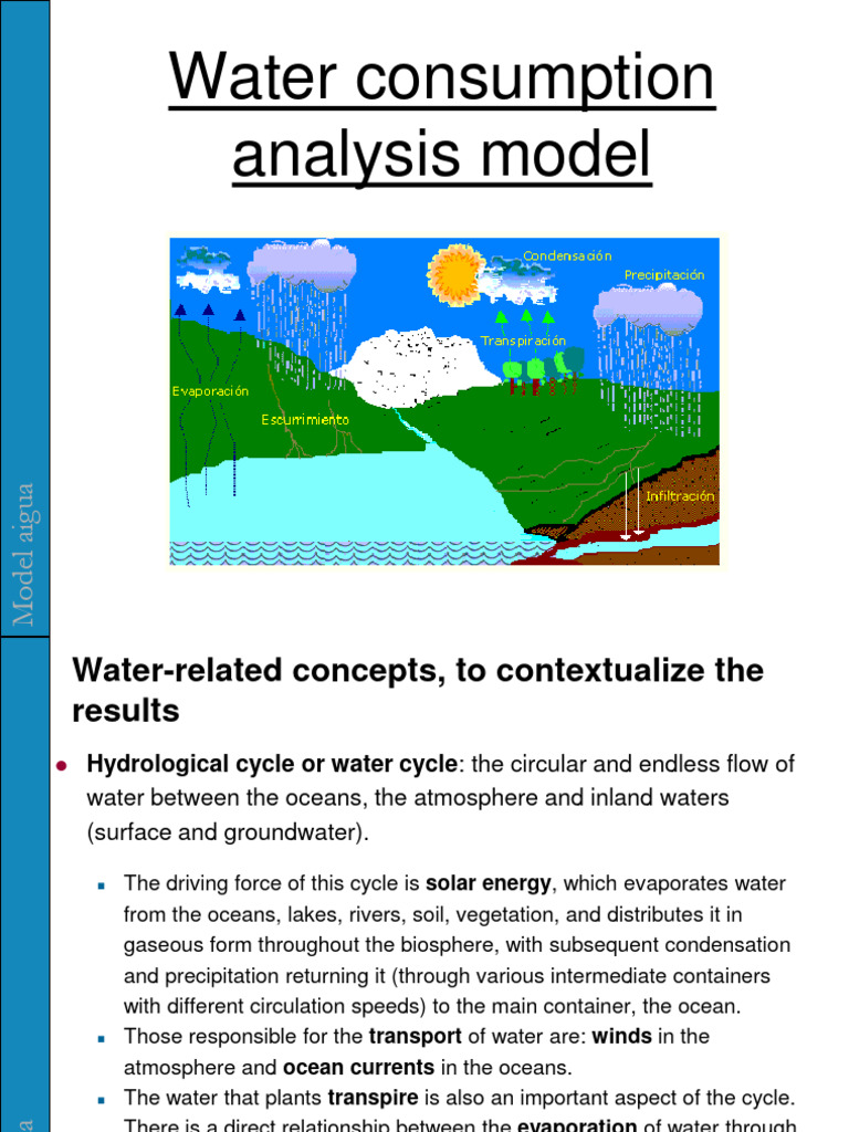 P5. Water - Model - 2Q - 2023-24 | PDF | Water | Water Scarcity