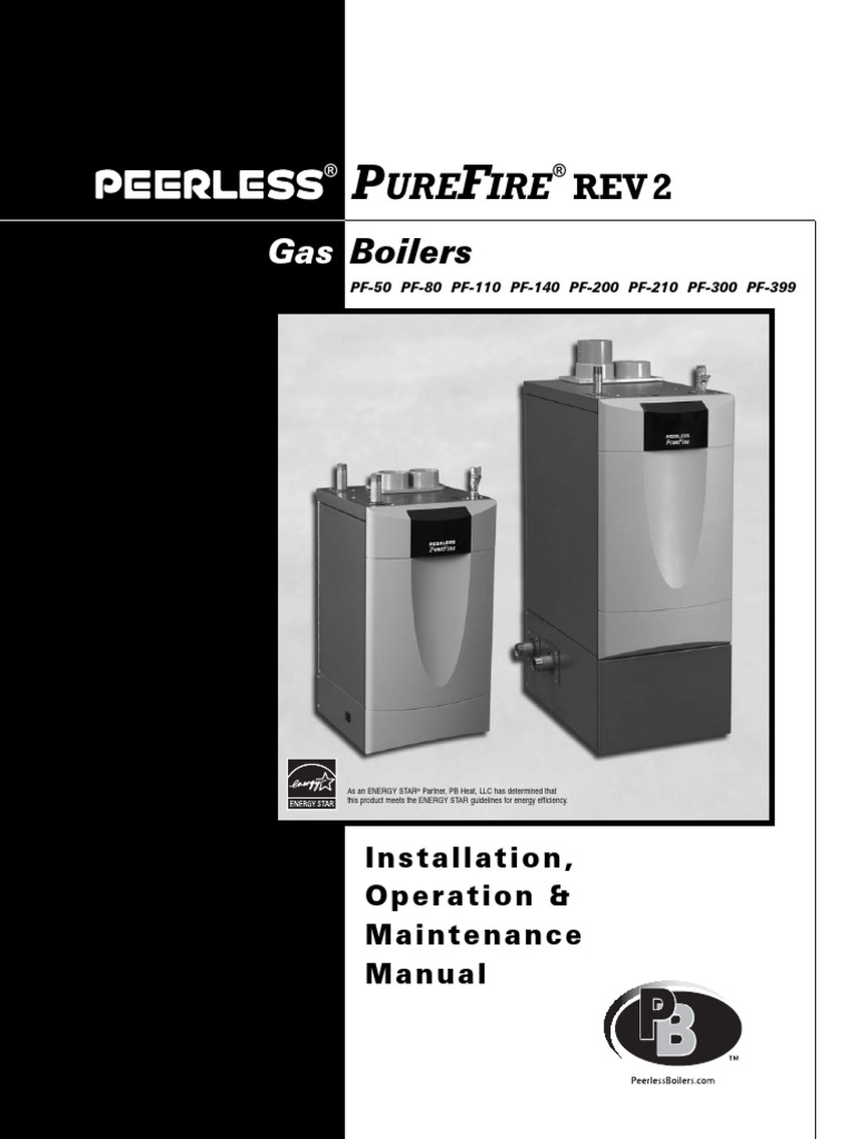 PF50-PF399Manual Webr310171 | PDF | Boiler | Duct (Flow)