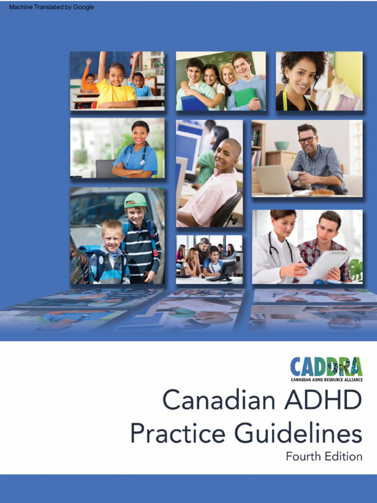 CADDRA Guidelines 4th Edition - Feb2018 | PDF | Desorden hiperactivo y ...