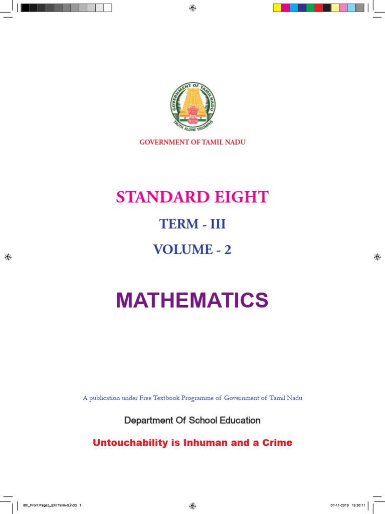 8th Grade Math Textbook | PDF | Numbers | Elementary Mathematics