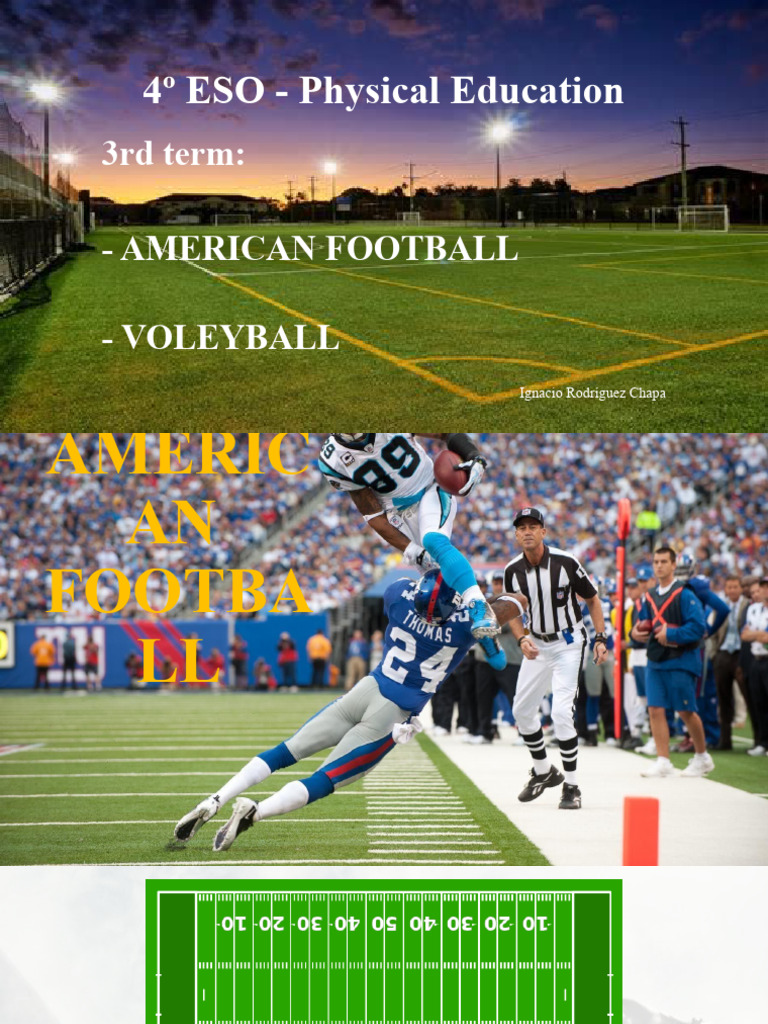 4Âº ESO - 3Â Eval 2 | PDF | American Football | Volleyball