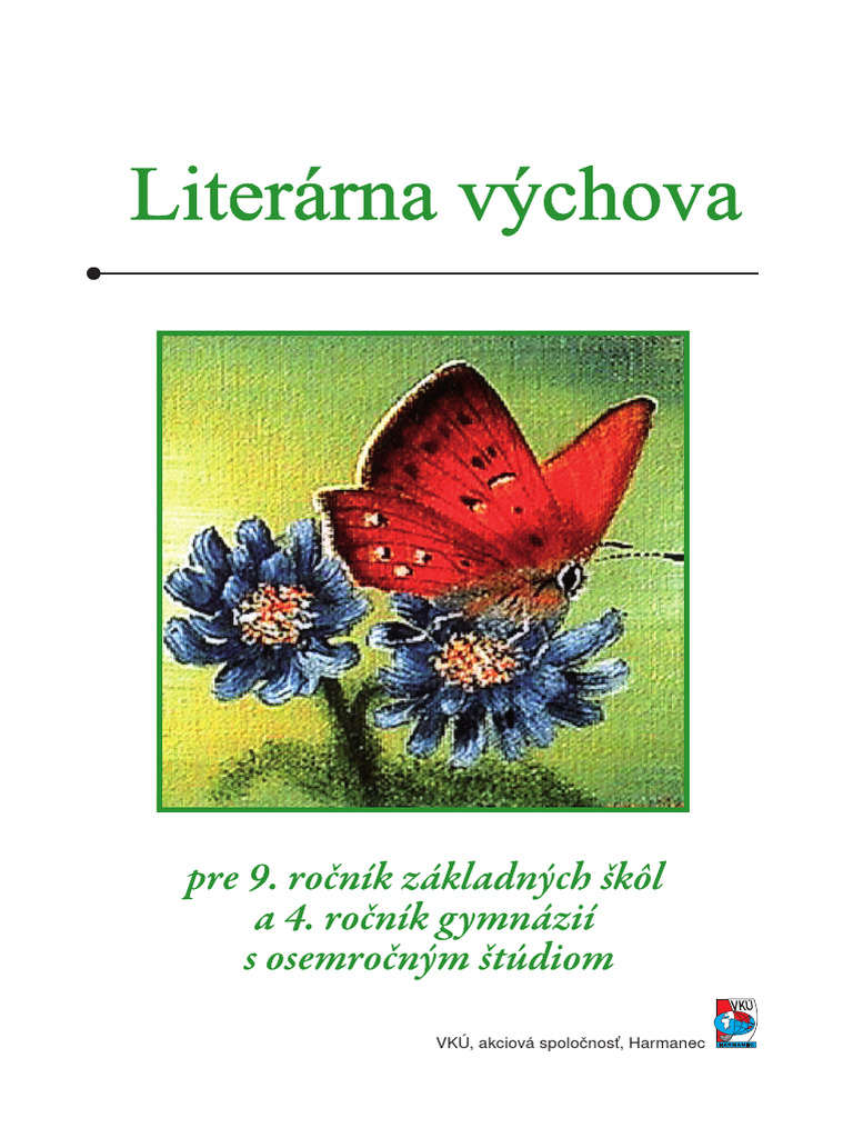 Literárna Výchova Pre 9 Ročník - 231019 - 104923 | PDF