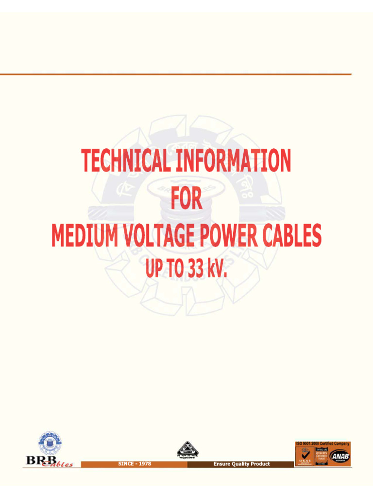 Medium Voltage Cables Pdf