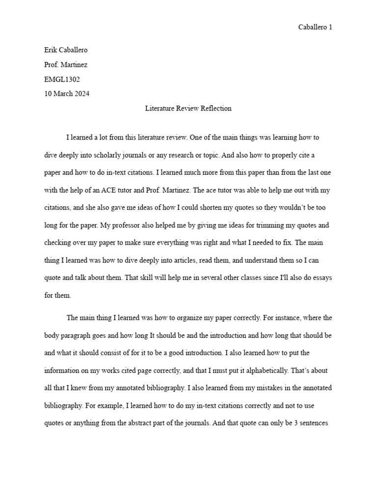 erik caballero 1 | PDF | Citation | Human Communication