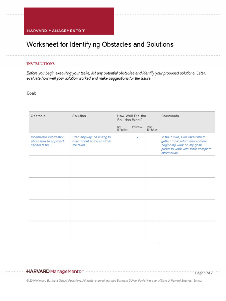 worksheet_for_identifying_obstacles_and_solutions | PDF