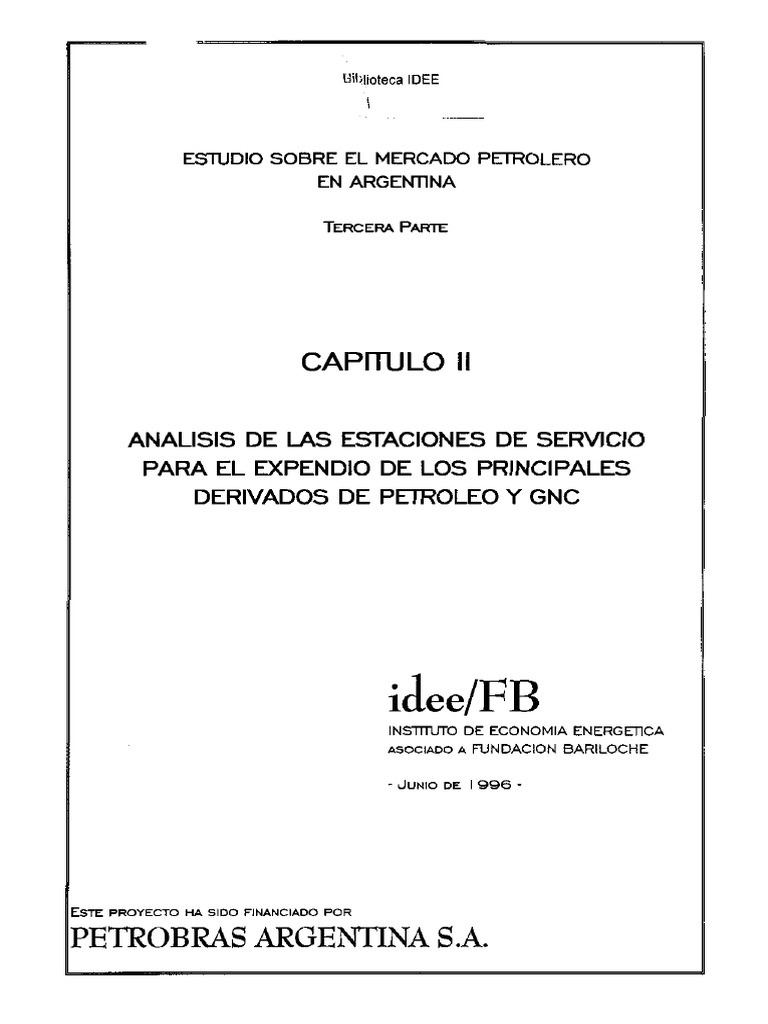 IDEE-1996 - Estudio Merc Petrolero en Arg48 | PDF