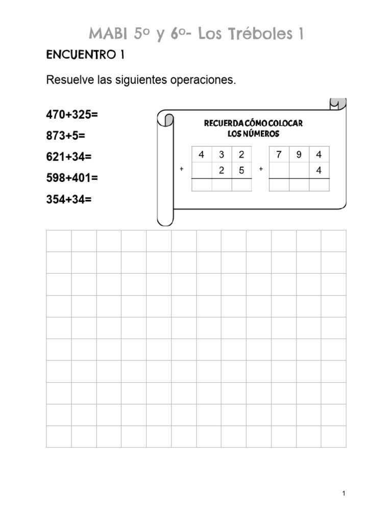 Matemática 5° y 6º LT1 Oct - Nov 2019 | PDF