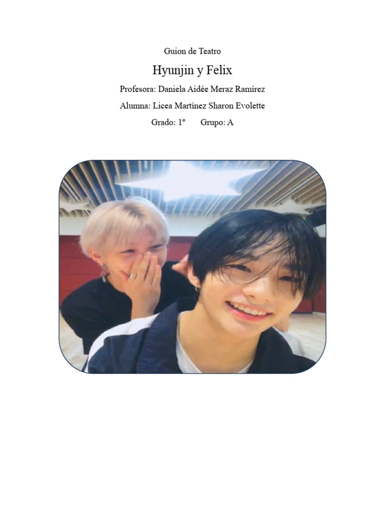 Hyunjin y Félix | PDF
