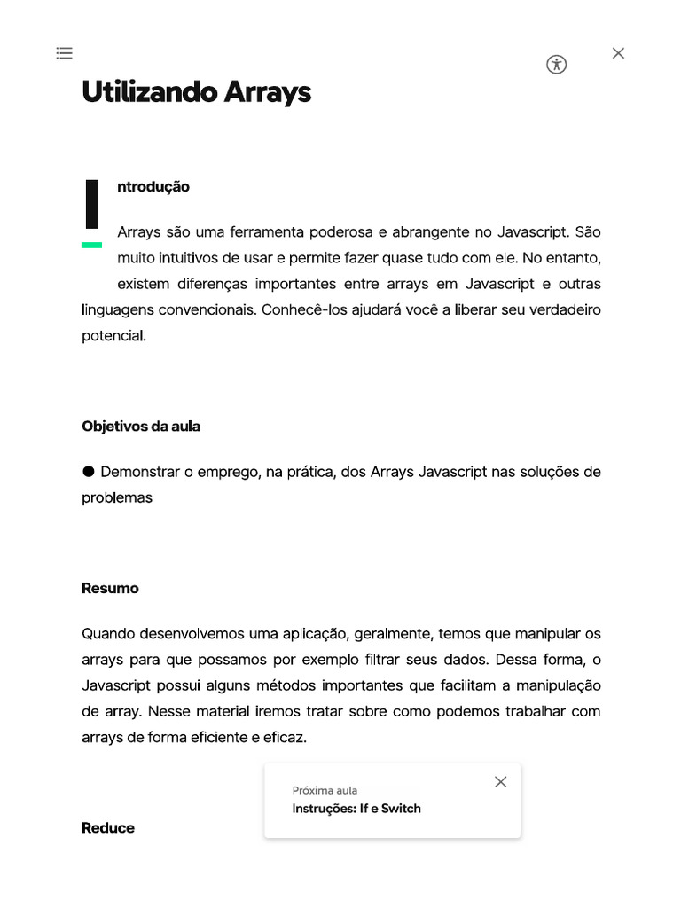 Utilizando Arrays | PDF