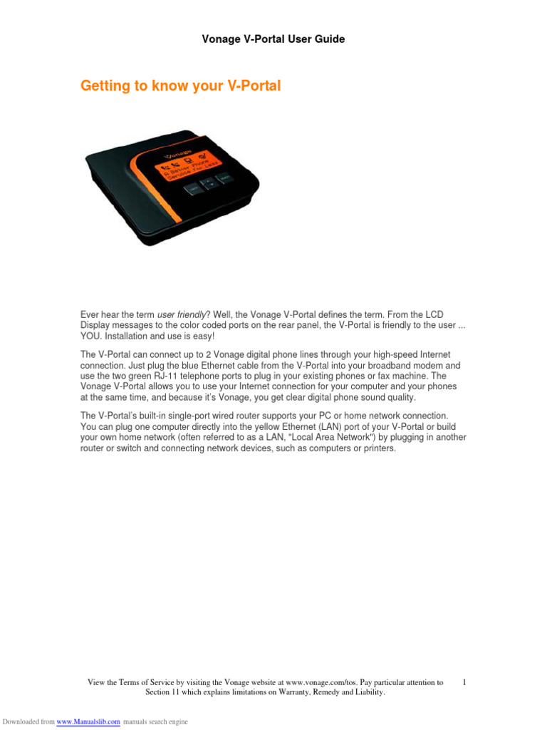 V-Portal Setup and User Guide | PDF | World Wide Web | Internet & Web
