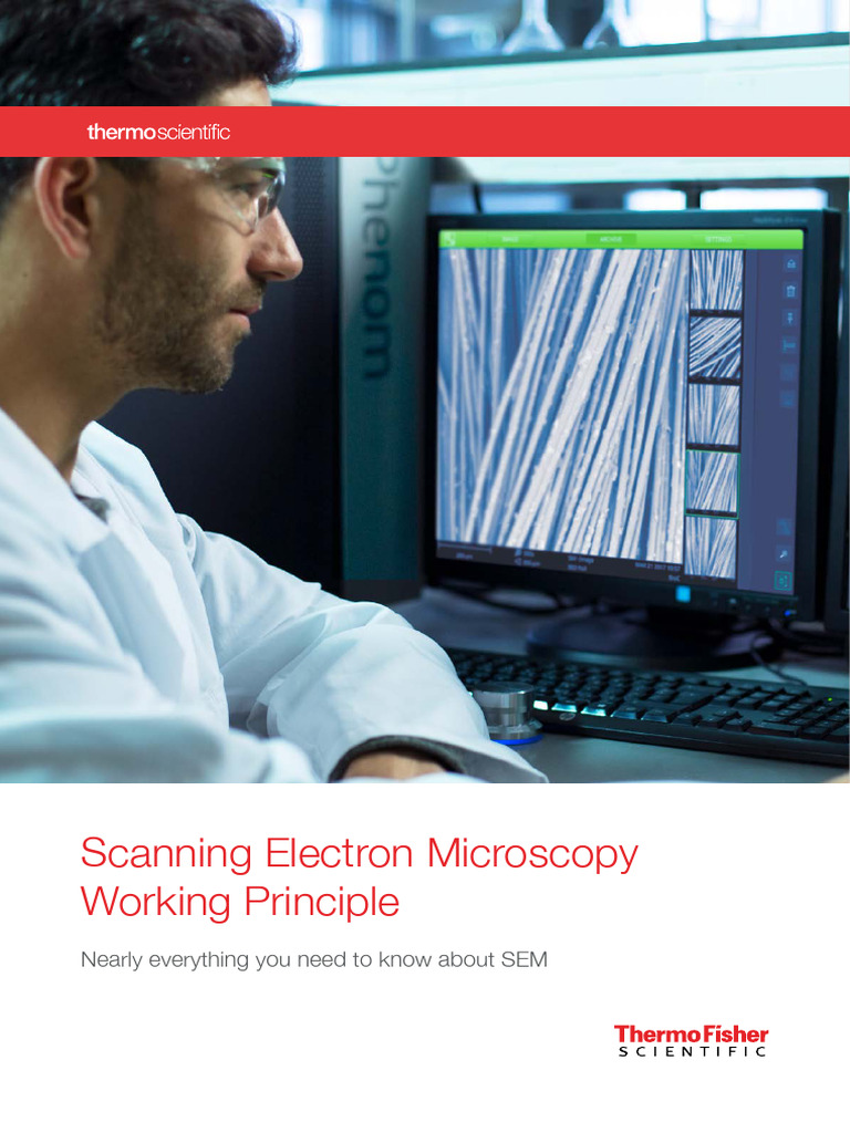 WP0016-scanning-electron-microscopy-working-principle | PDF | Microscope | Scanning Electron ...