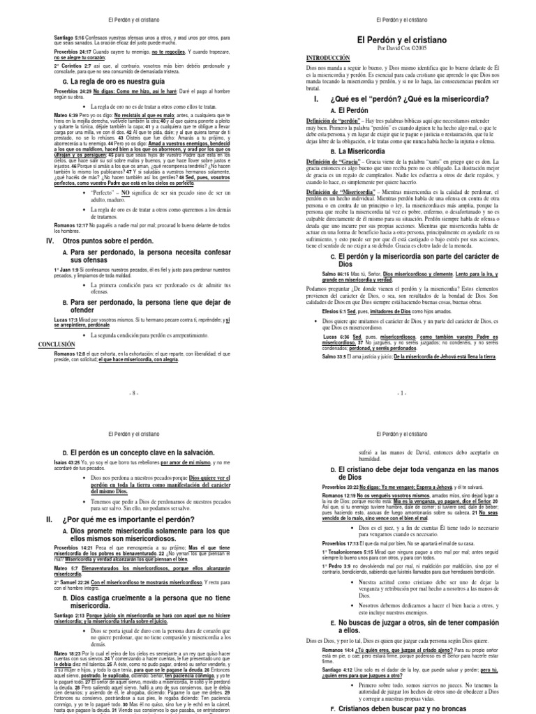 DaCox-Perdon y El Cristiano (Clickbook) | PDF | Perdón | Pecado