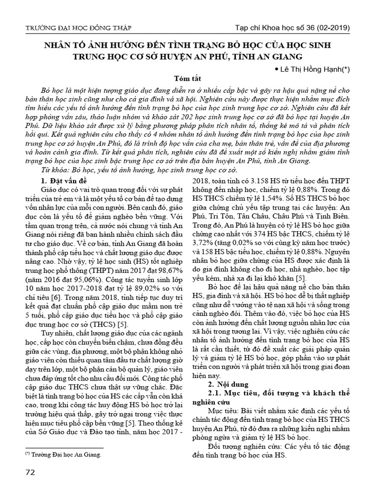 Nhan To Ah Den Hs Bo Hoc An Giang | PDF