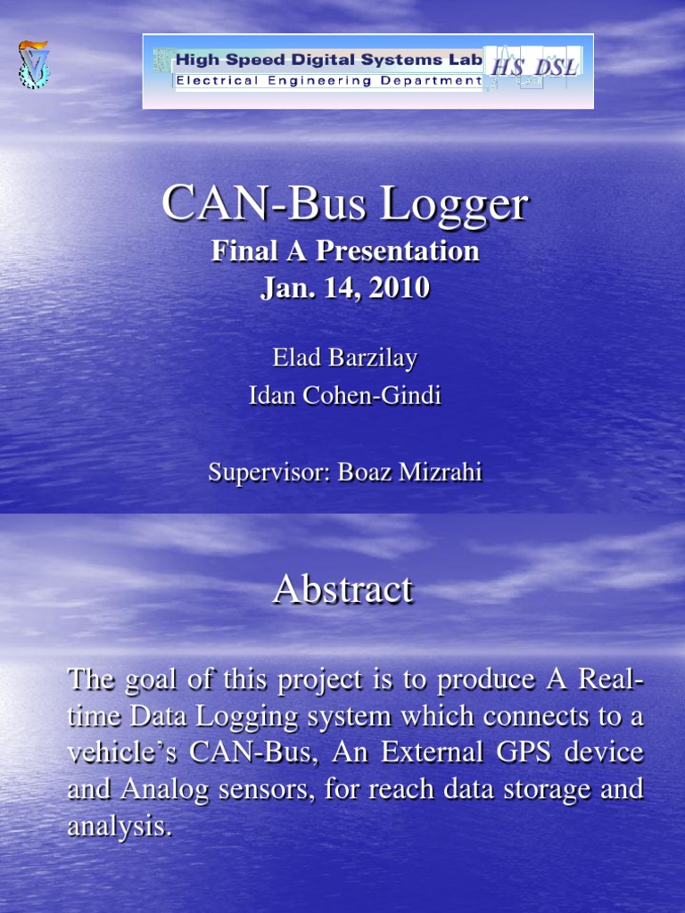 CANBus Logger Final A | PDF | Computer Hardware | Electrical Engineering
