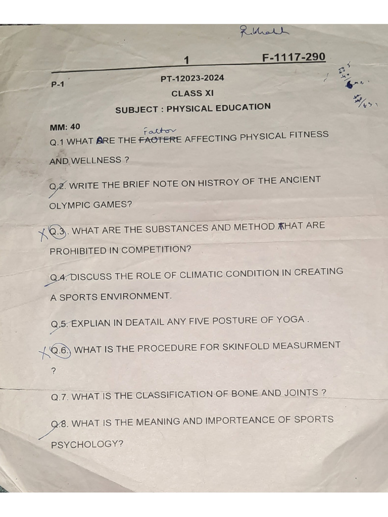 Phy.Edu.PT - 1. | PDF