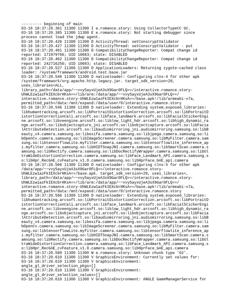 Mod Menu Log - Interactive - Romance.story | PDF | Computing | Software