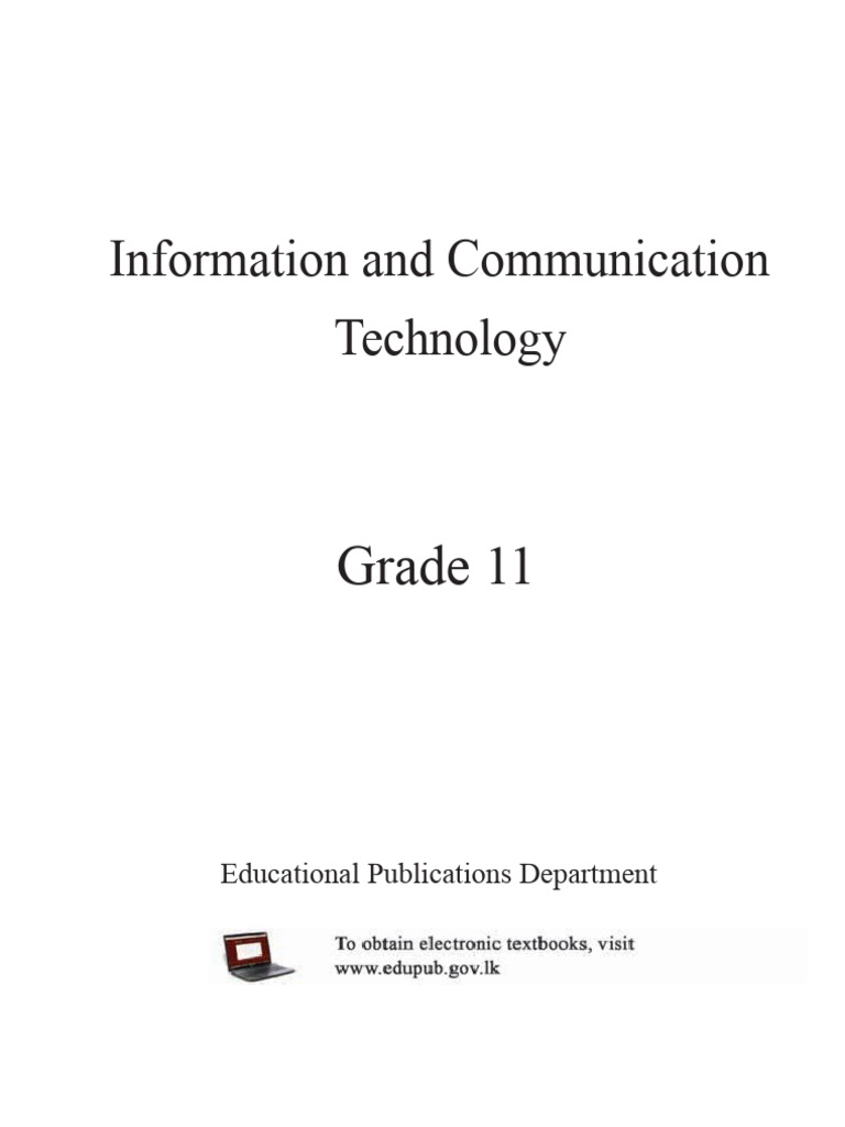 Ict Reading Grade 11 Pdf Data Type Computer Program
