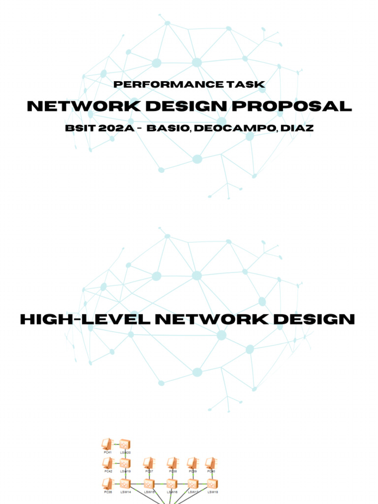 Network Design Proposal | PDF