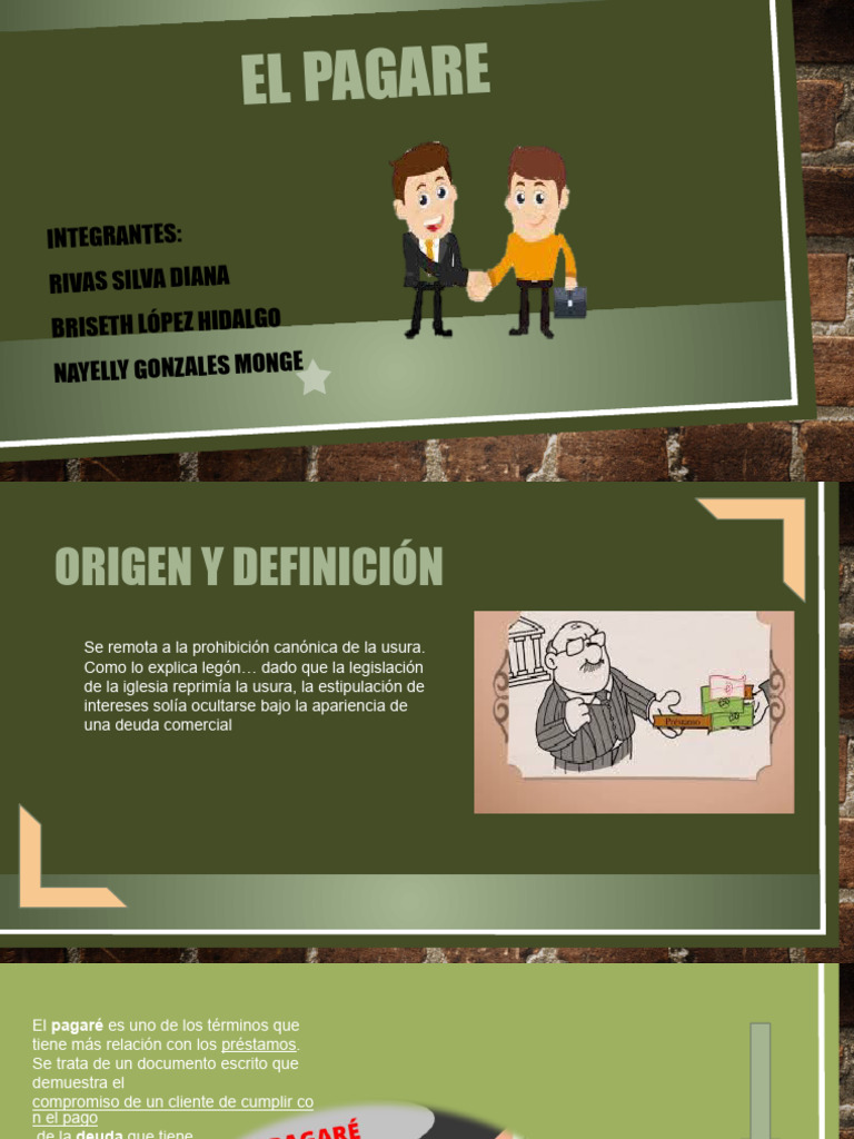 Características y Contenido del Pagaré | PDF | Pagaré | Pagos