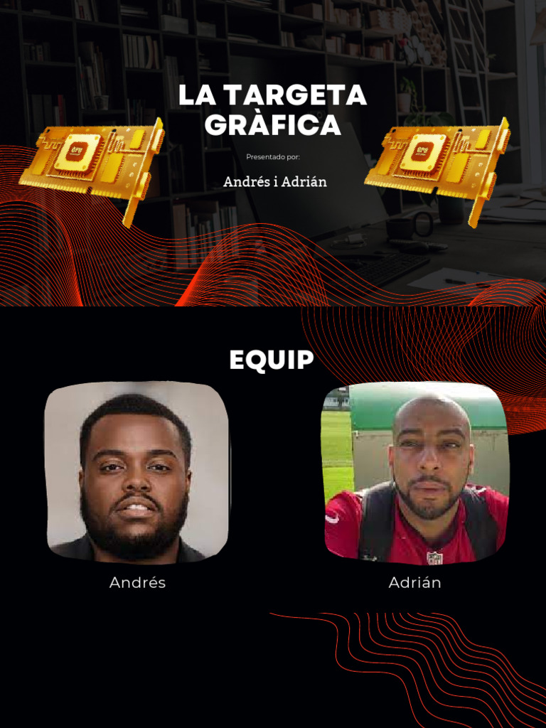 Presentació Informàtica 1r BAT Andrés I Adrián | PDF